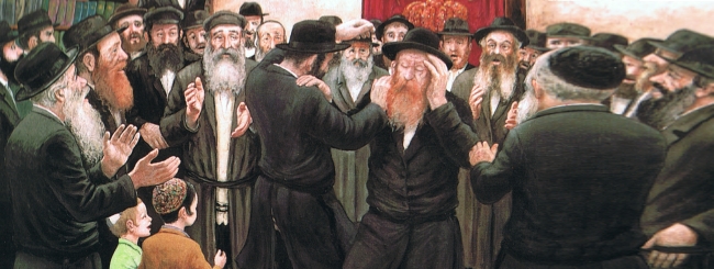 Hakafot in Liozna - Jewish Tales from the Past